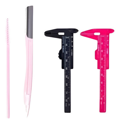 Oasis Eyebrow and Face Shaper Set + Facial Measuring Tool