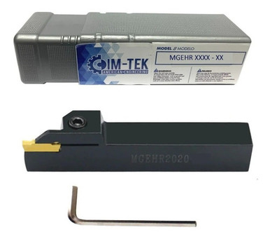 Cim tek Porta Inserto Corte Tronzado Ranurado + 2 Inserto Vastago 1616