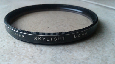 Kalimar Skylight Filter 58mm Made in Japan
