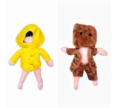 PREMAVINTAGE STORE Little Nightmares Six Mono Plush Video Game Imported