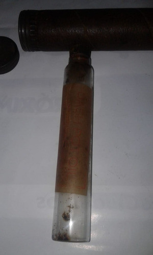 Dash Pot Oil Toledo Scale Ohio Case Glass Bottle