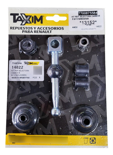 Renault Gear Selector Repair Kit for 9 / 11 / 19 / Megane / Kangoo