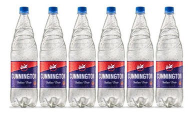 Cunnington Tonica Indian Tonic Gaseosa Pack of 6 x 1.5 Liters