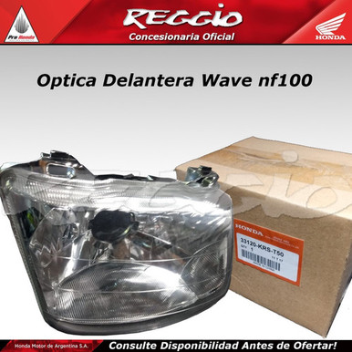 Honda Front Headlight Optics - Original for Wave NF 100