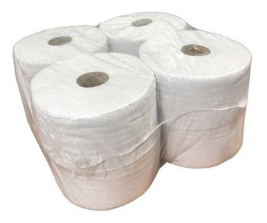 SANIMAR Jumbo Toilet Paper 350 Meters x 8 Units Single Layer