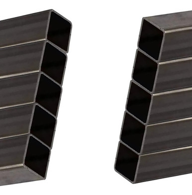 Resinas Ag Metalon 40x40 Square Tube Steel 10 Piece Set of 1m
