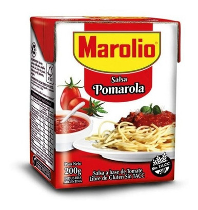 Marolio Salsa Pomarola 200 Grs X 20 Unidades