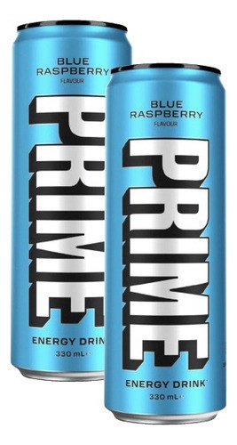 Prime Blue Raspberry Energy Drink Can 330ml