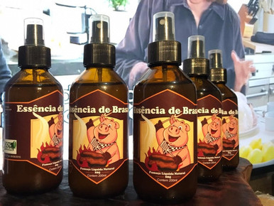 Essência de Brasa Fumaça Líquida - Natural Smoke Essence