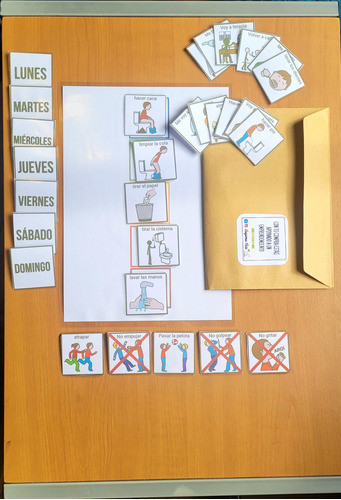 Visual Agenda with Pictograms: Pictogramas Agenda Visual Autismo