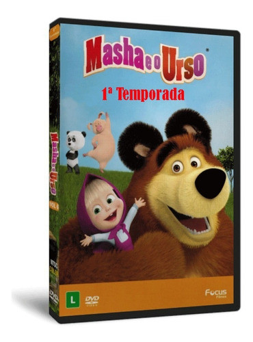 Masha and the Bear Box Set 1st + 2nd Season - 6 DVDs