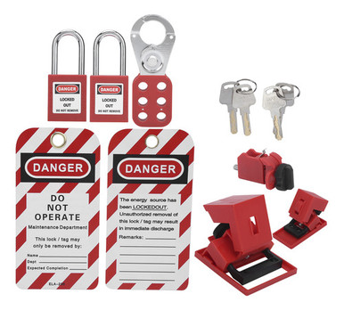 Generic Lockout Tagout Safety Signaling Kit: Tools for Security