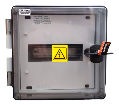 Roker IP65 8 Module Transparent Door Enclosure Panel