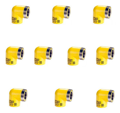 Sigas Dema 90º Elbow with Thread 20 X Rh 1/2 X10 Units