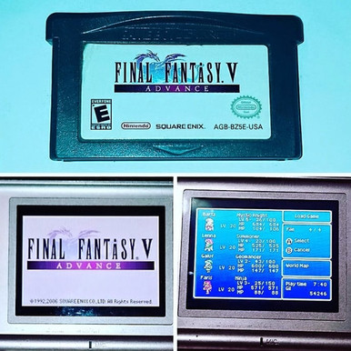 Enix Final Fantasy V Original Game Boy Advance