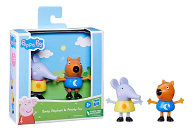 Hasbro Peppa Pig Set: Emily Elephant and Freddy Fox - Original