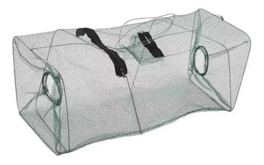 Red Fish Foldable Bait Trap for Fishing