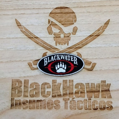 SeaWolf Tactical Blackwater Embroidered Patch