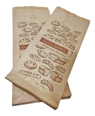 Papel CV Saco Papel Mix Pardo 40g Pc C/500 5kg Pães E Lanches