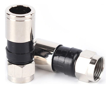 Vt F Connector Coaxial Cable Compression Connectors RG6 RG59 x10u