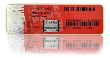 Microsoft Windows 11 Pro Physical License