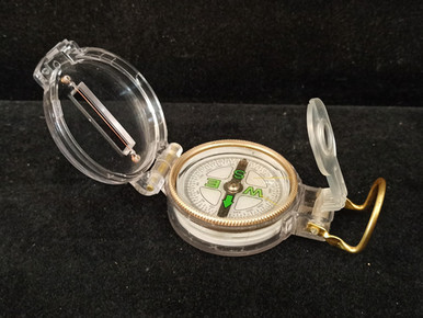 Ntk Tactical Compass Plastic Trekking Military Style 50mm