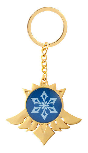 Gamer Genshin Impact Mondstadt Cryo Vision Keychain