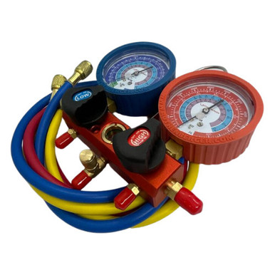 Rothenberger Manifold R32 R410a (3) Hose 90cm