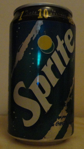 Coca-Cola Lata Sprite NBA 354ml Argentina Vacía