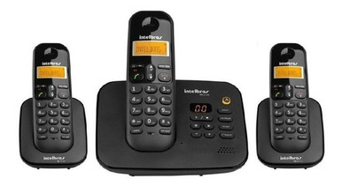 Intelbras Mini PABX Cordless Phone System with Digital Secretary for 1 ...