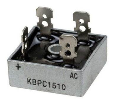 Rectron MB1510 Bridge Rectifier 15A 1000V PCB Mount