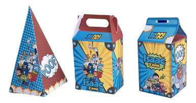 Genial Personalizados Custom Teen Titans Boxes