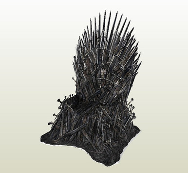 Game of Thrones Iron Throne Papercraft