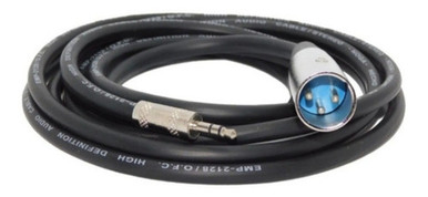 MS Cable Adapter XLR Male to Mini Plug Stereo 9 Mts