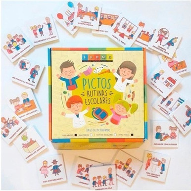 Ludme Pictograms School Activities Primary Level Tea Tel