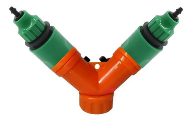 Forceline Quick Connector Microtube 4/7mm Dual Exit for Irrigation