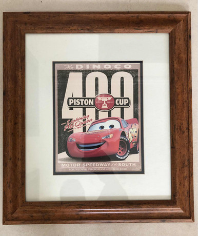 Cars - Vintage Frames - Lightning McQueen and Mater
