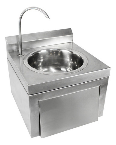 Edanca Surgical Wash Basin Knee Operated Stainless Steel