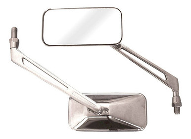 PROCUSTOM Chrome Custom Motorcycle Mirrors for Kawasaki Vulcan and ...
