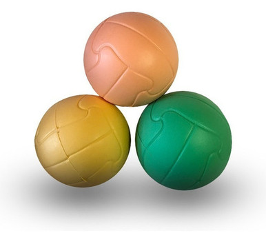 GymTonic 10 Foam Rubber Balls 15 Cm Diameter Handball Soccer