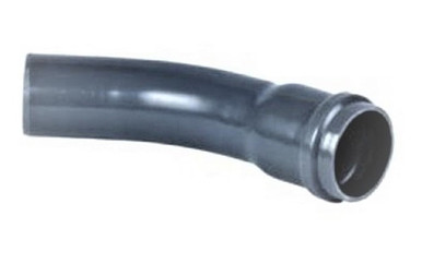 Ganflow Curva PVC Clase 10 Junta Elástica A 45º - 110mm
