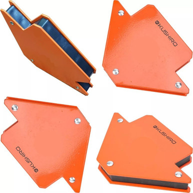 Kushiro 4 Magnetic Welding Squares 3" Support 12kg Welder