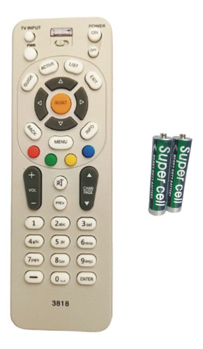 Directv Small Square Remote Control // Includes Batteries
