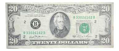 United States 20 Dollar Bill 1981 Pick 471 Ab New York
