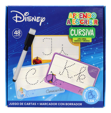 Disney Learn to Write in Cursive Educational Cards