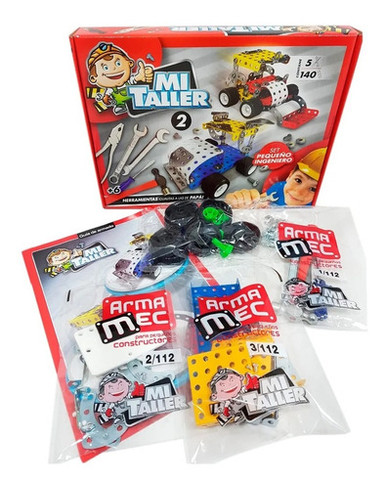 Mi Taller Mecano Metal Tool Set 80 Pieces