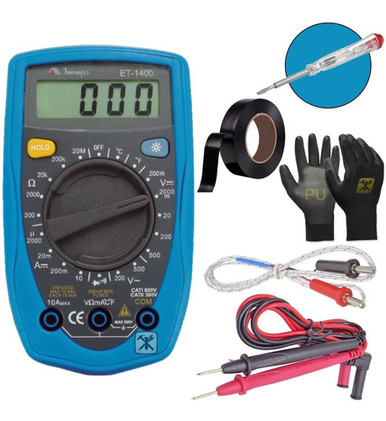 Minipa Multimeter Digital AC DC With Temperature - ET-1400