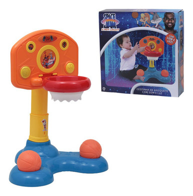 EBN Kids Space Jam Interactive Basketball Hoop with Sound and Light