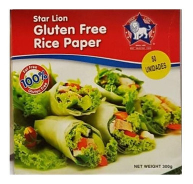 Star Lion Rice Paper 300 Grs Gluten Free