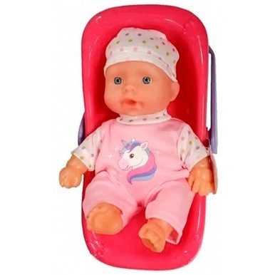 Poppi Baby Doll with Cradle and Outfit